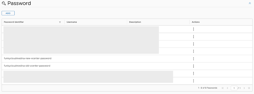 How to replace a vCenter password in vRealize Suite Lifecycle Manager 8.1 using the API